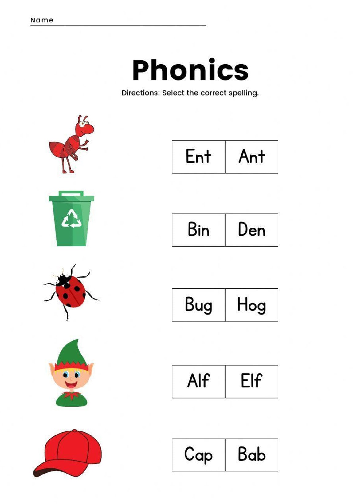 Kids Phonetic Bundle Worksheets, 15 Home School Printables, Phonics ...