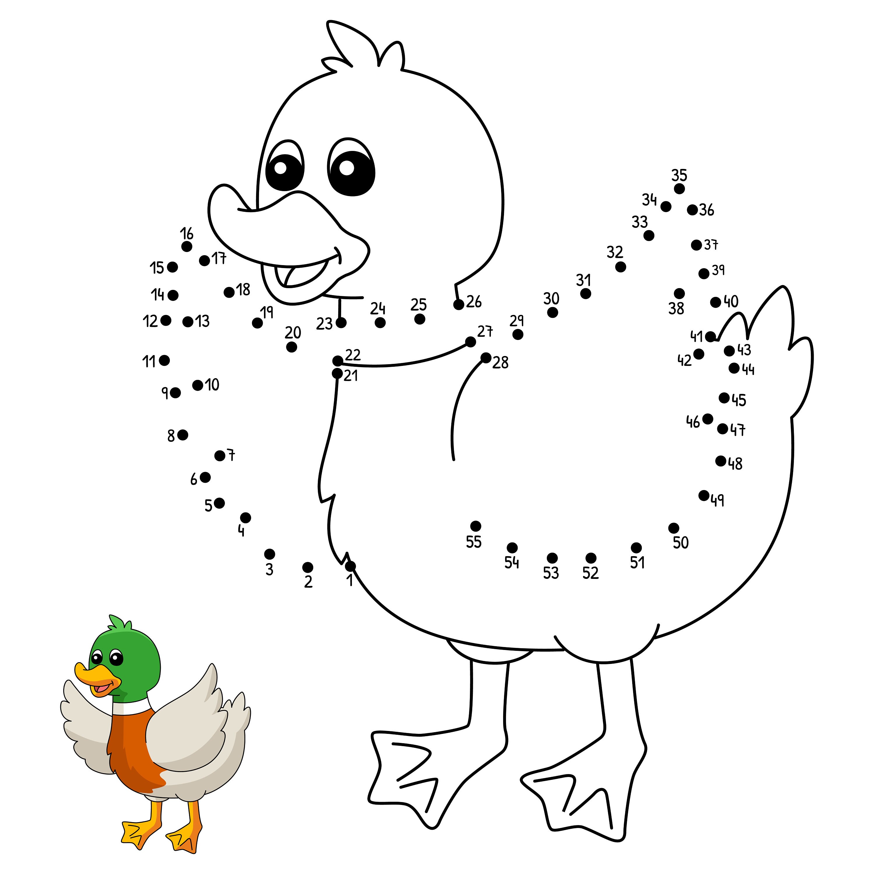 Animal Connect the Dots Drawing Worksheets: Preschool Printables ...
