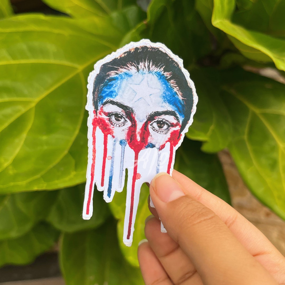 Sticker De Cara Con Bandera De Puerto Rico/ Puerto Rican Flag With Face ...