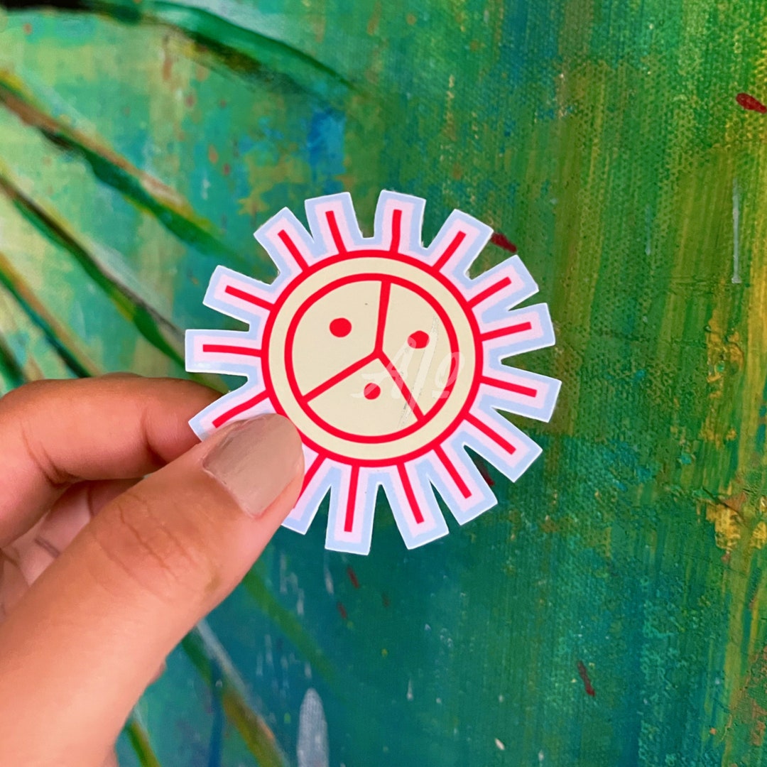 Taíno Sun Sticker/ Puerto Rico Sticker/ Taíno Symbol Sticker - Etsy