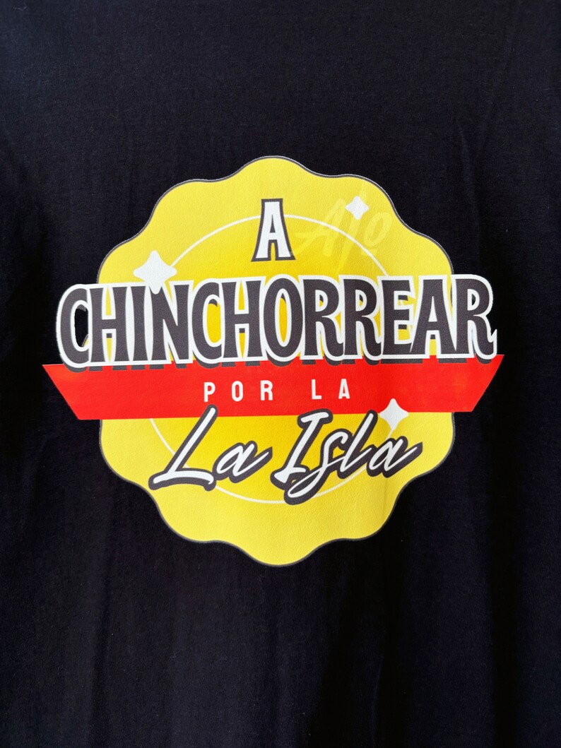 Chinchorreo T-shirt/ Puerto Rico T-shirt/ Camiseta De Chinchorreo ...
