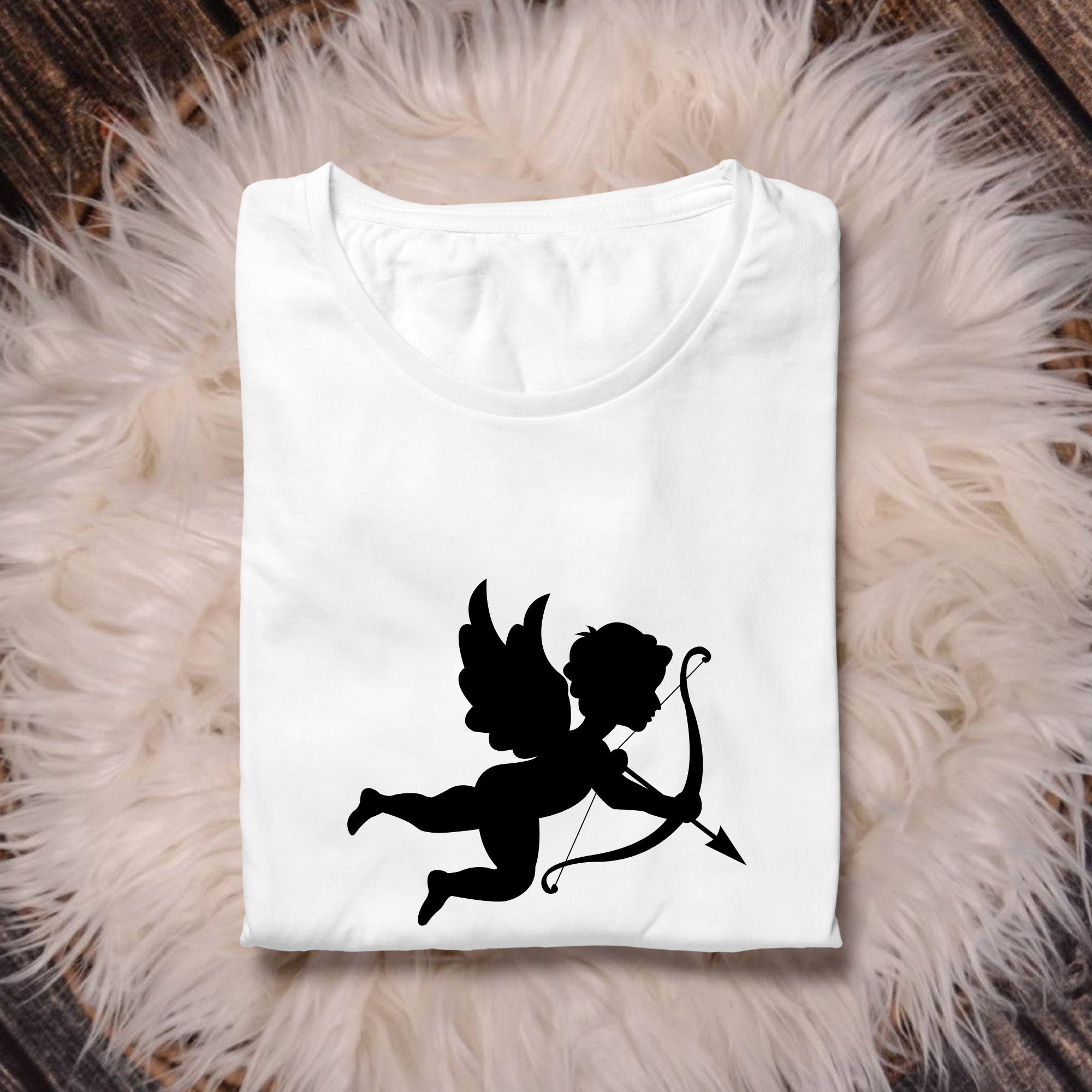 Cupid Svg, Cupid Silhouette Svg, Valentine Cupid Svg, Cupid Angel Svg ...