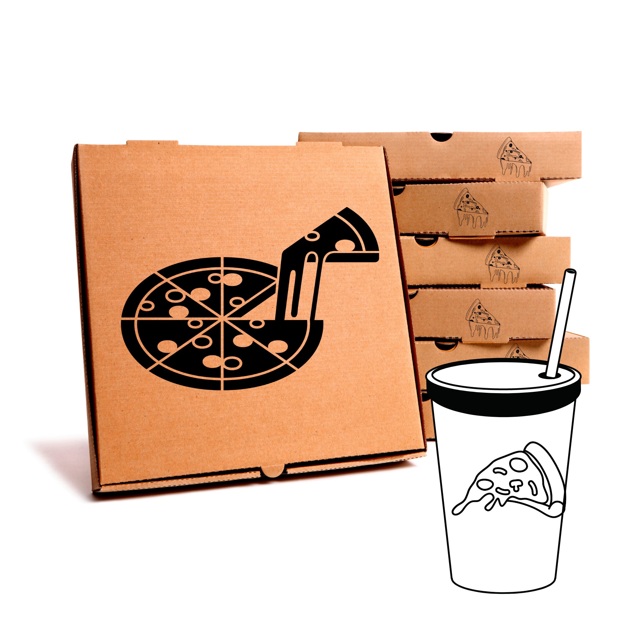 Pizza SVG Bundle | Slice Graphics, Cricut Cut Files - Etsy