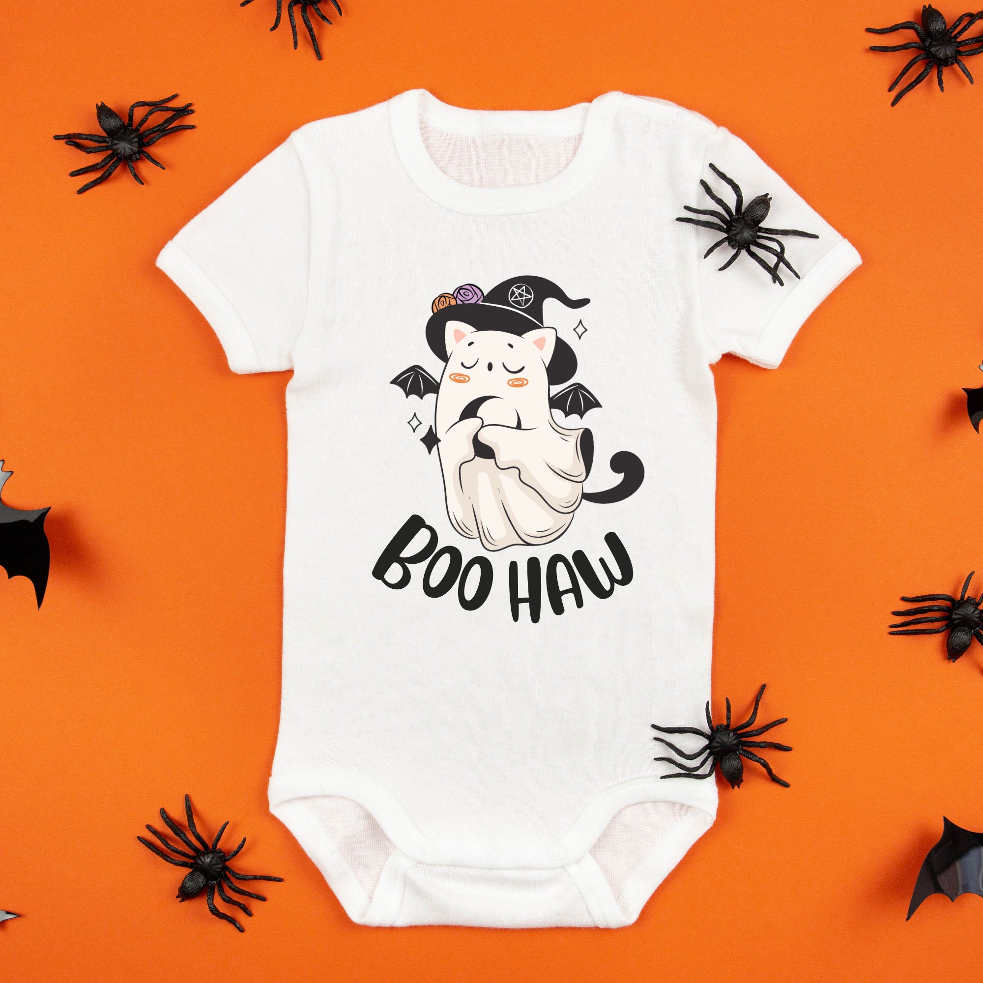 Boo haw svg Gato fantasma svg Boo svg Gato de Halloween - Etsy México