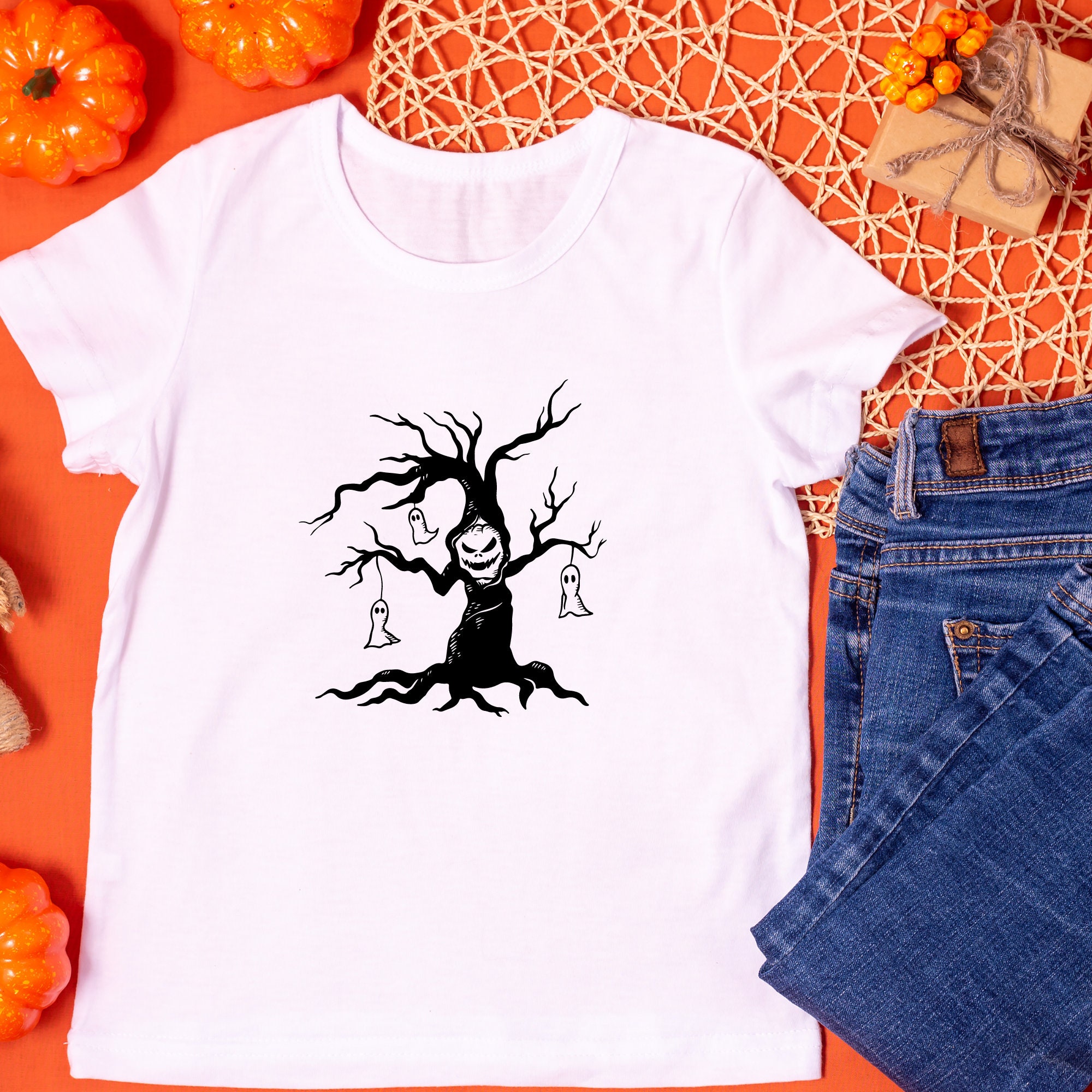 Halloween Tree Svg, Spooky Tree Silhouette, Dead Tree Svg, Bare Tree ...