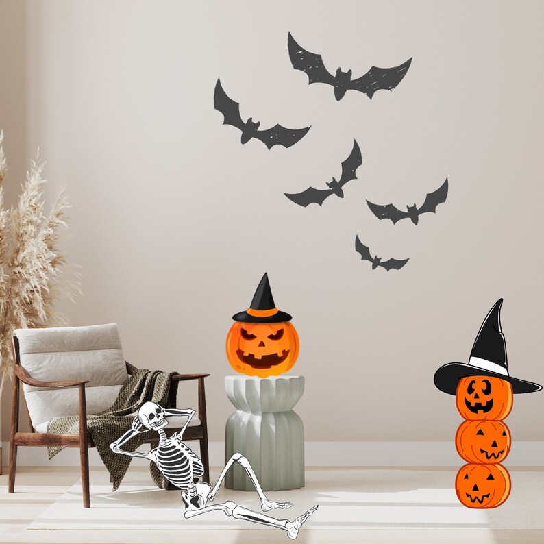 Halloween Bats Svg, Flying Bats Svg, Spooky Bats Svg, Halloween Bats ...