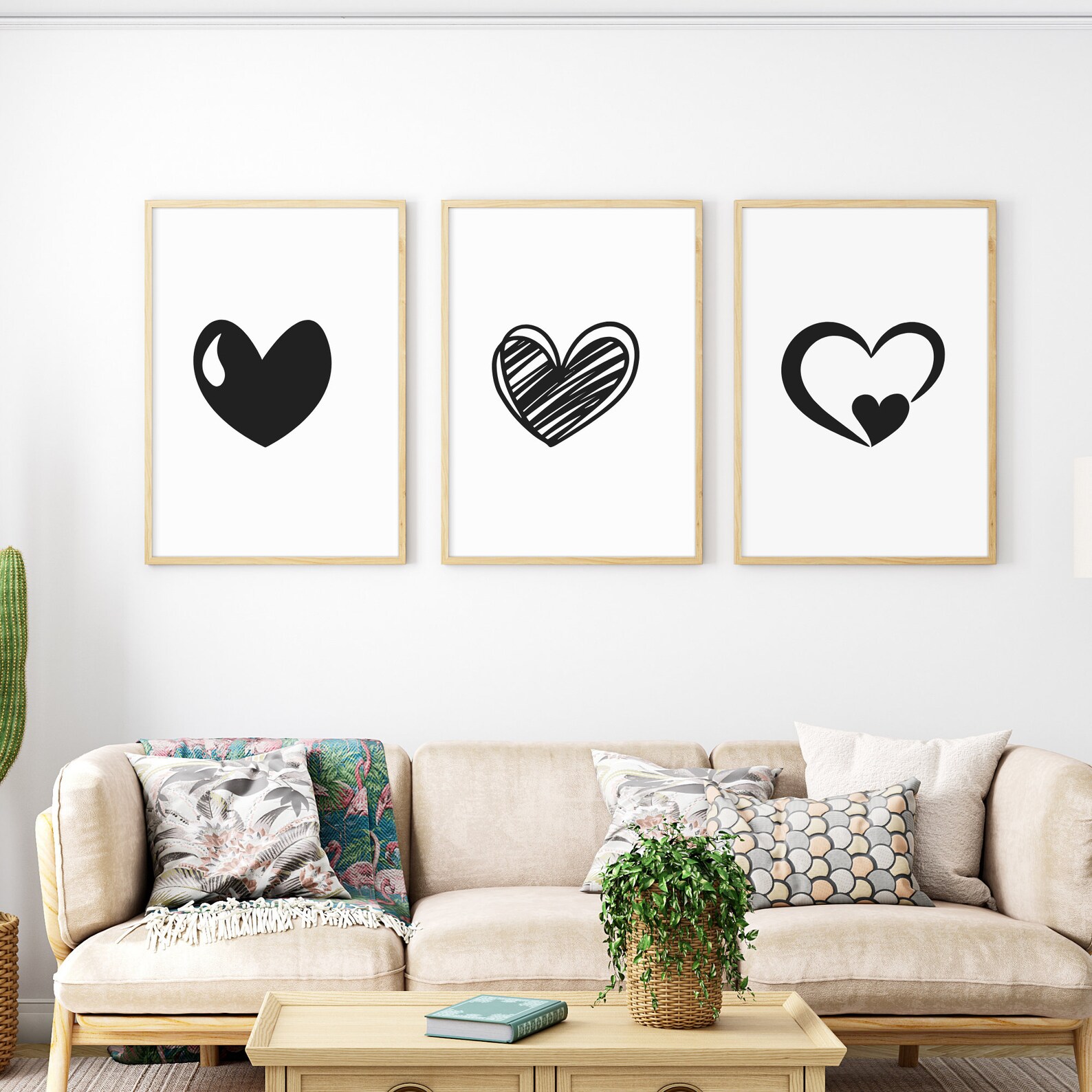 Heart Svg Bundle, Doodle Heart Svg, Heart Svg Files for Cricut, Heart ...