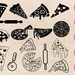 Pizza SVG Bundle Pizza PNG Bundle Pizza Slice Svg Pizzas - Etsy