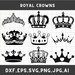 Royal Crown Svg, Crown Svg Bundle, Queen Crown Svg, Princess Crown ...