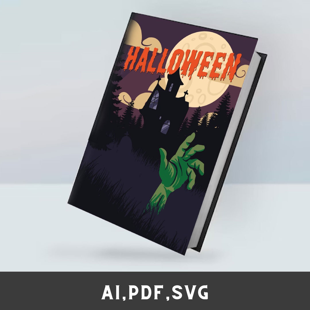 Halloween Book Cover Printable, Halloween Magazine Covers, Scrap ...