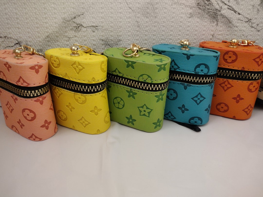 NEW Stylish Colorful Luxury Ear Bud Case Purse Charm Keychain |trendy ...