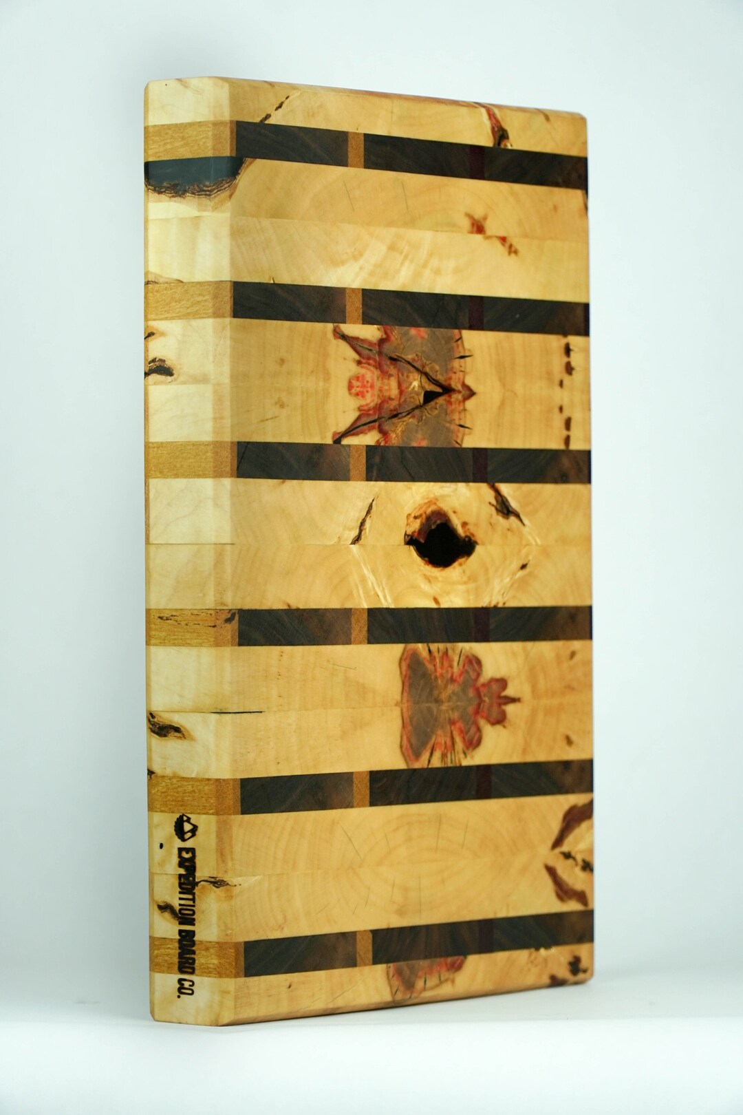 Okimma End Grain Box Elder Butcher Block - Etsy