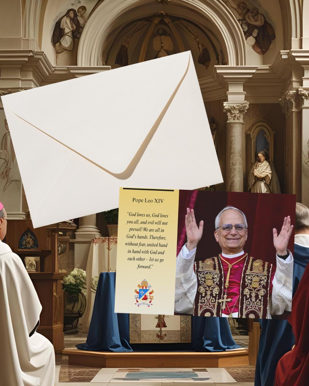 Pope Leo XIV Quote A6 Printable | Catholic Prayer Card | Religious ...