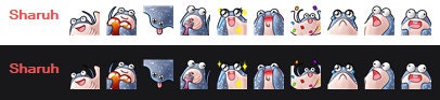 Rey the Ray | 10 Emote Pack | Twitch | Discord | Kawaii | Ocean | Grey ...