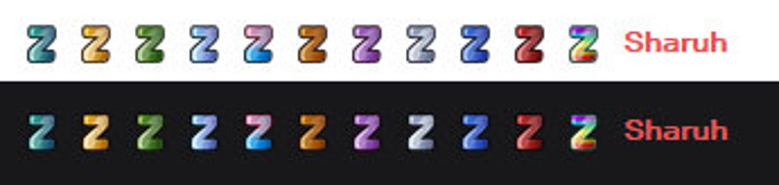 Twitch Sub Badge Letter z Bit Badges Discord Emotes Collection Streamer ...