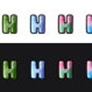 Twitch Sub Badge - Letter "h" | Bit Badges | Discord Emotes ...