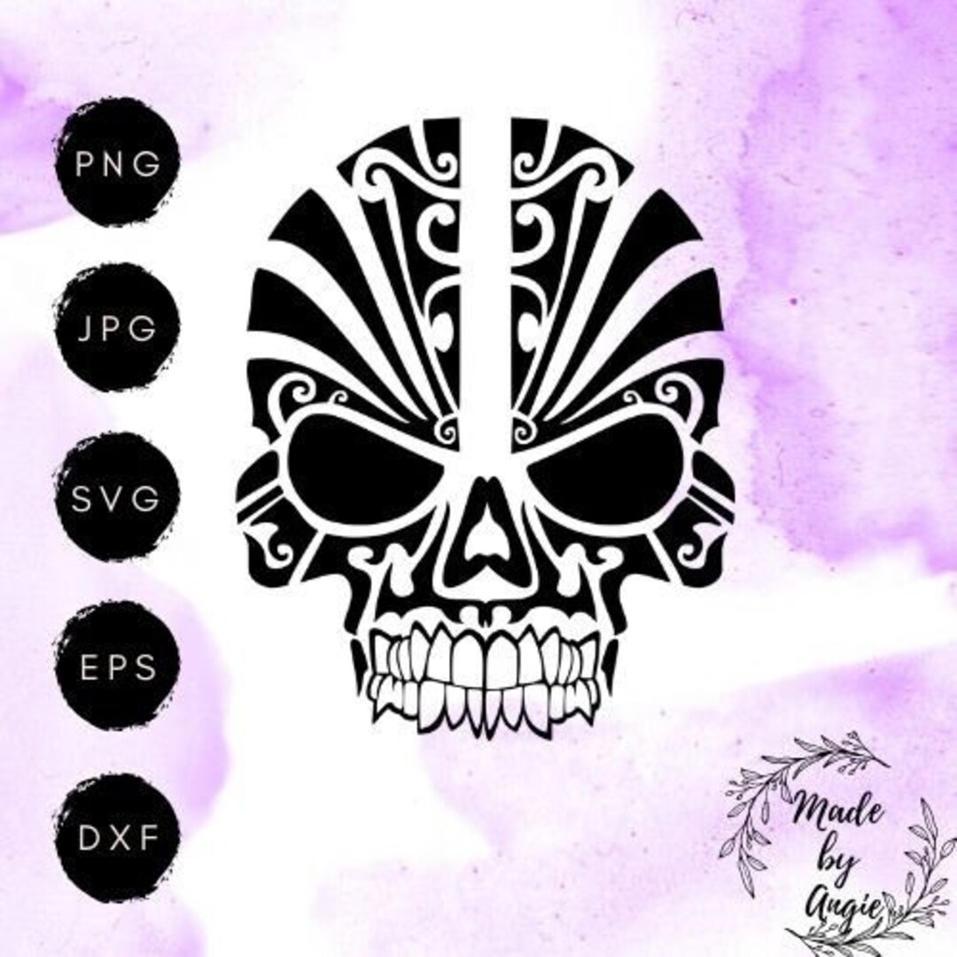 Skull Svg | Skeleton PNG| Skull Clipart | Halloween Skull | Face Svg ...