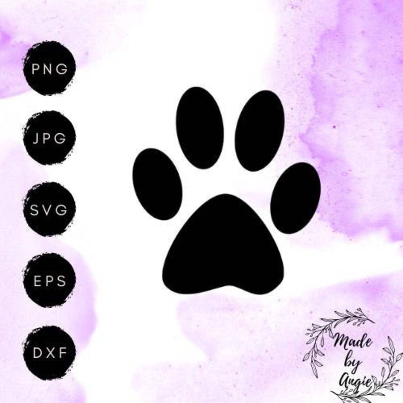 Paw Svg, Dog Svg, Paw SVG, Animal Paw Svg, Animal Svg, Dog Paw Print ...