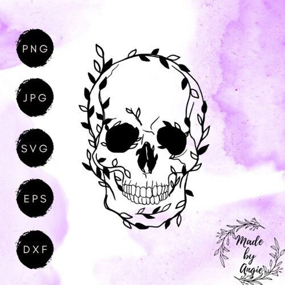 Skull Svg Skull PNG Skull Skeleton PNG Skull Clipart Halloween Damage ...
