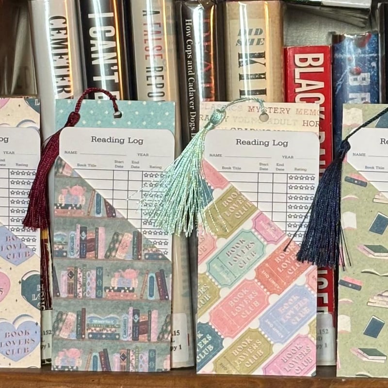 Book Journal Bookmarks - Etsy