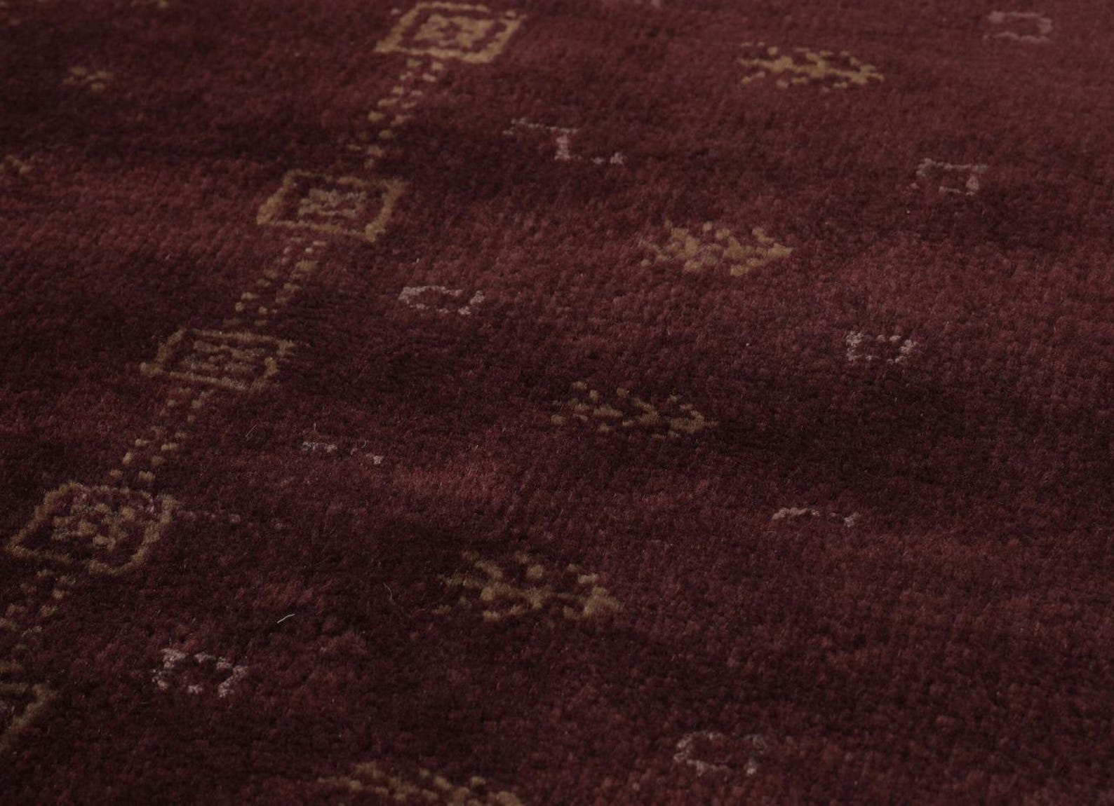 Handloom Loribaft Gabbeh Dark Brown Color Wool Rug Handwoven, Hand ...