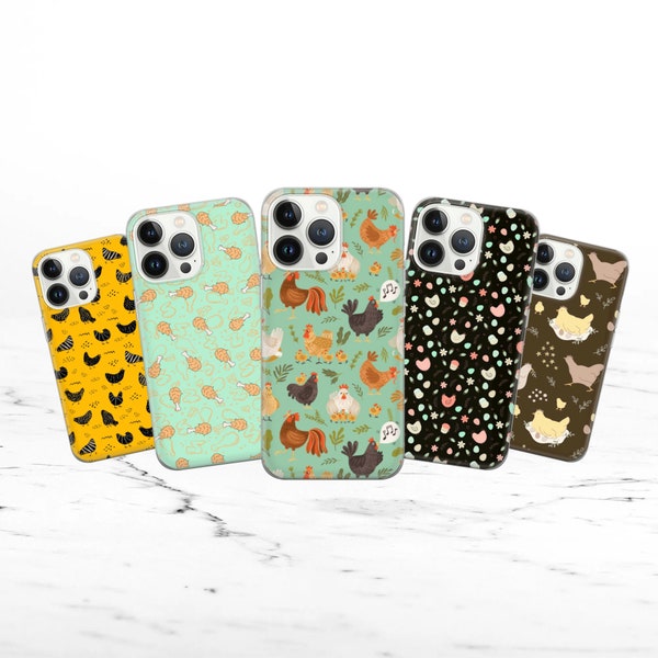 Chicken Phone Case - Etsy