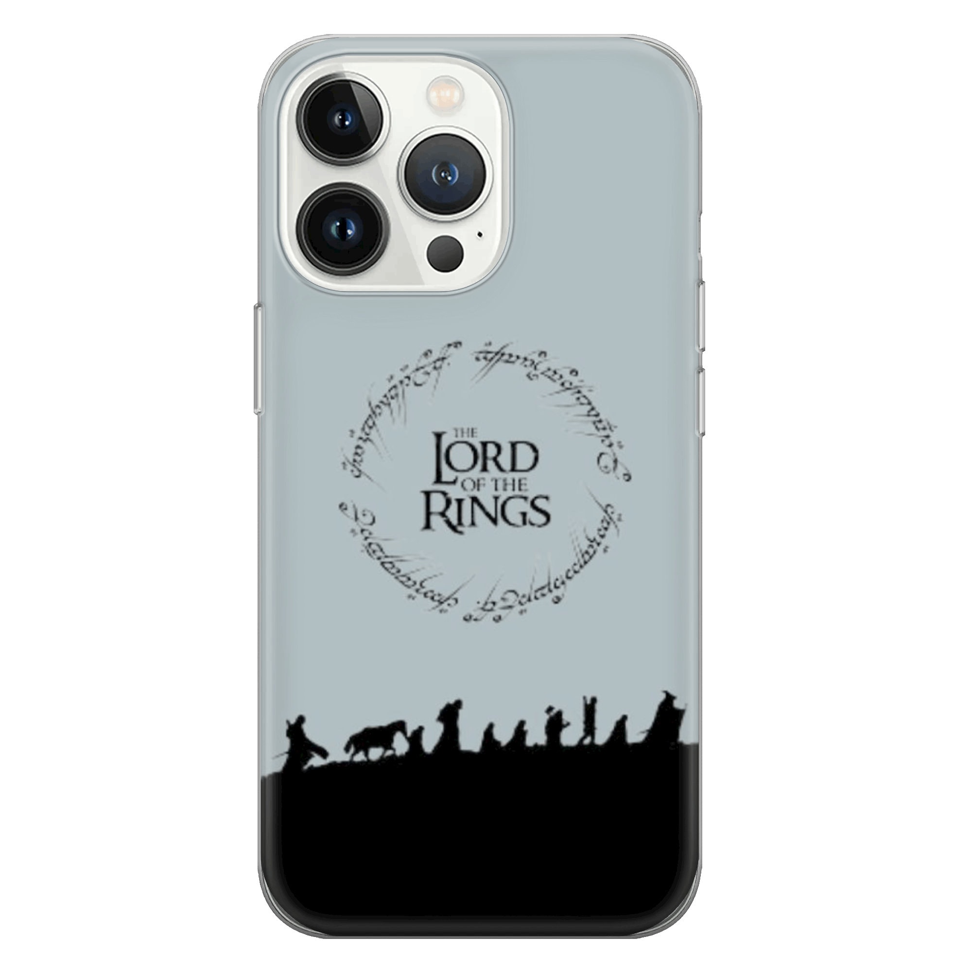 Lord of Phone Case Rings LOTR Cover Fit for iPhone 15 Pro Max, 14 Plus ...