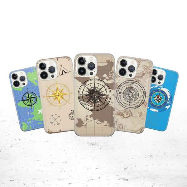 Compass Phone Case - Etsy
