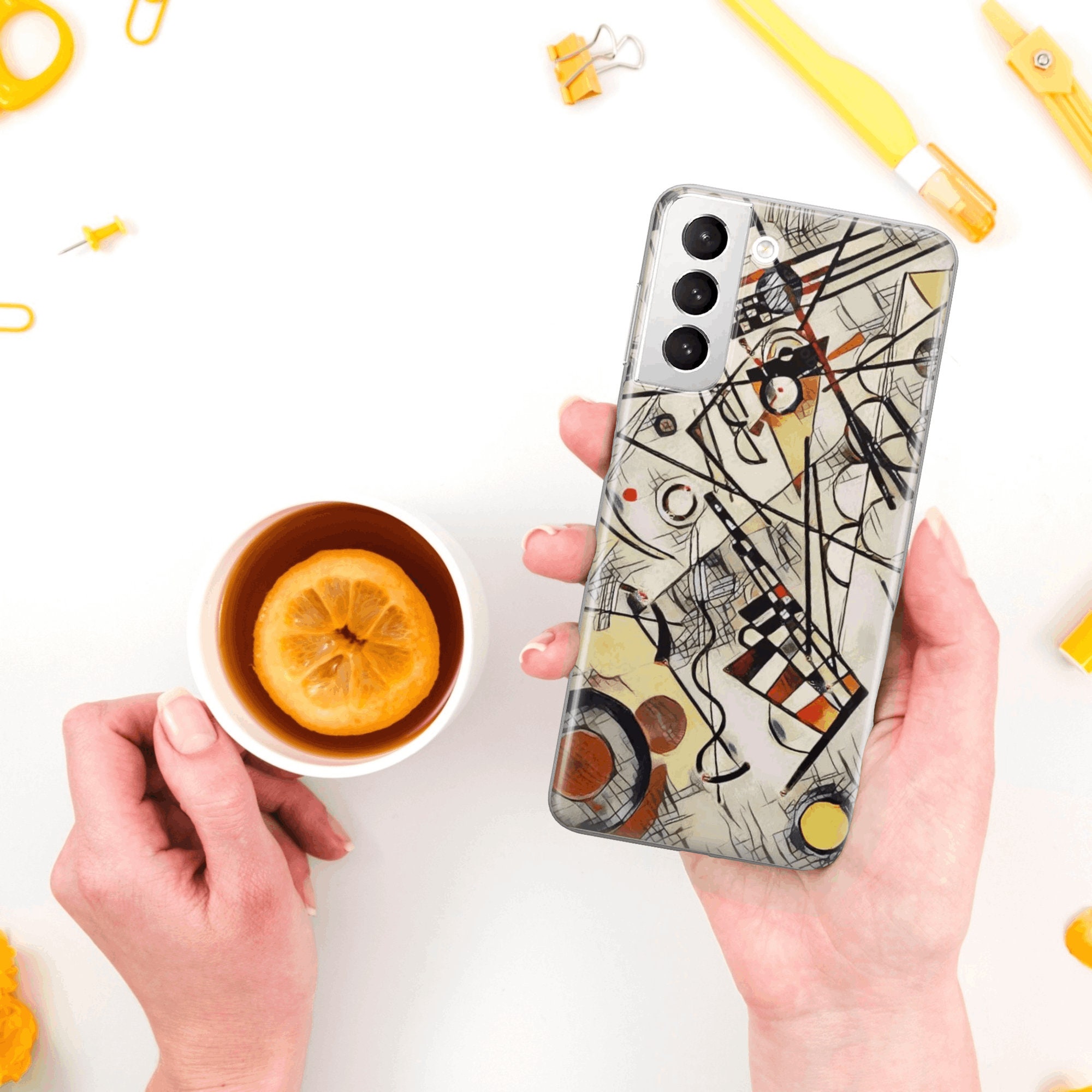 Kandinsky Art Phone Case Circle Art Cover Fit for iPhone 15 - Etsy ...