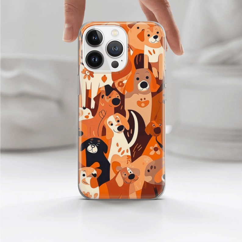 Sausage Dog Phone Case Cute Dachshund Cover Fit for iPhone 15 Pro Max ...