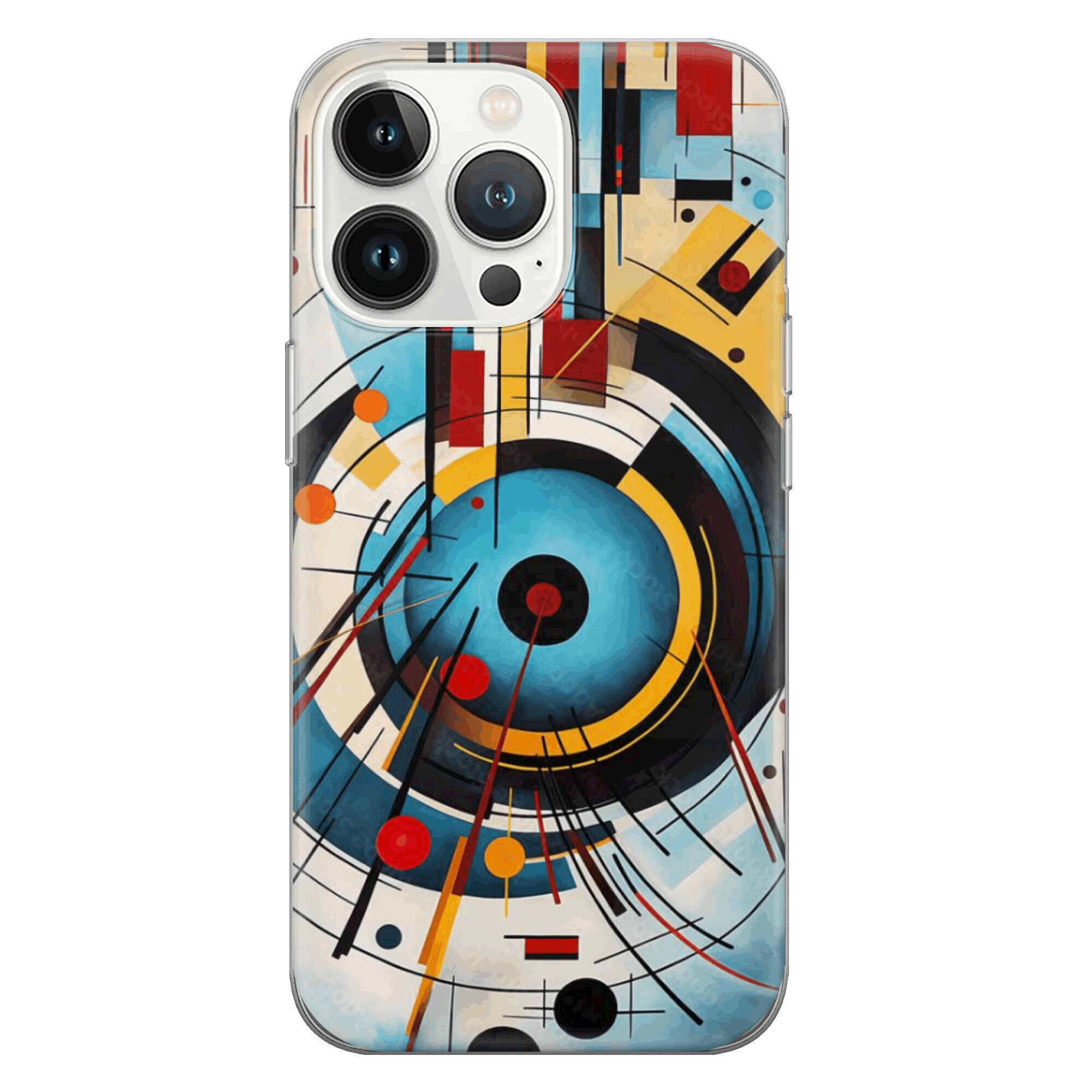 Kandinsky Art Phone Case Circle Art Cover Fit for iPhone 15 - Etsy ...
