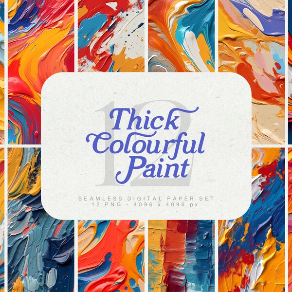 Thick Paint - Etsy