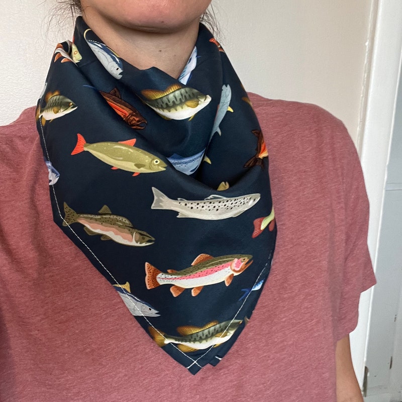 Fishing Scarf - Etsy