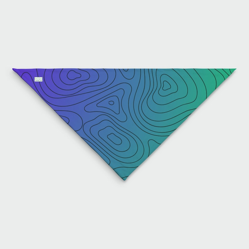 Map Bandana - Etsy
