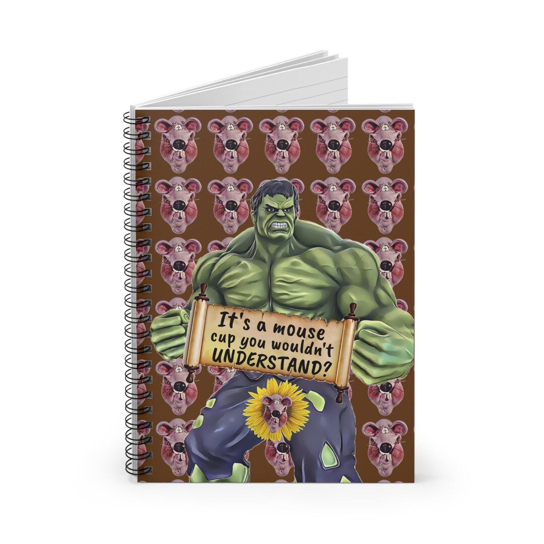 Hulk Mouse Cup Sunflower Mice Collectable Humorous Funny Superhero ...