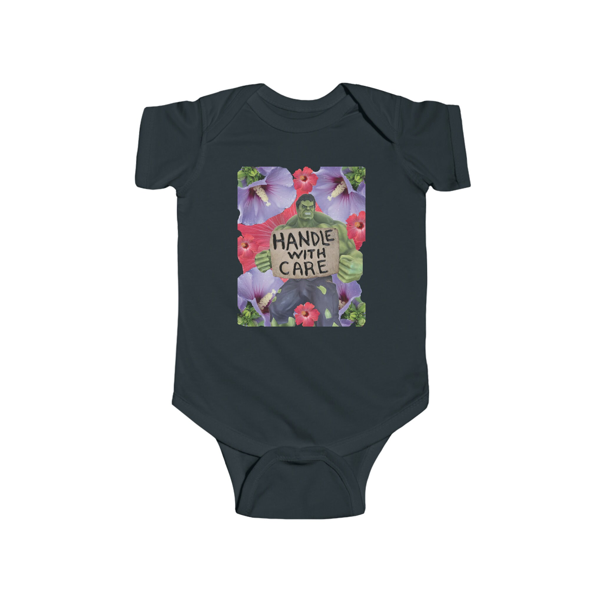 Hulk Handle With Care Infant Fine Jersey 6 Colors Available Bodysuit ...