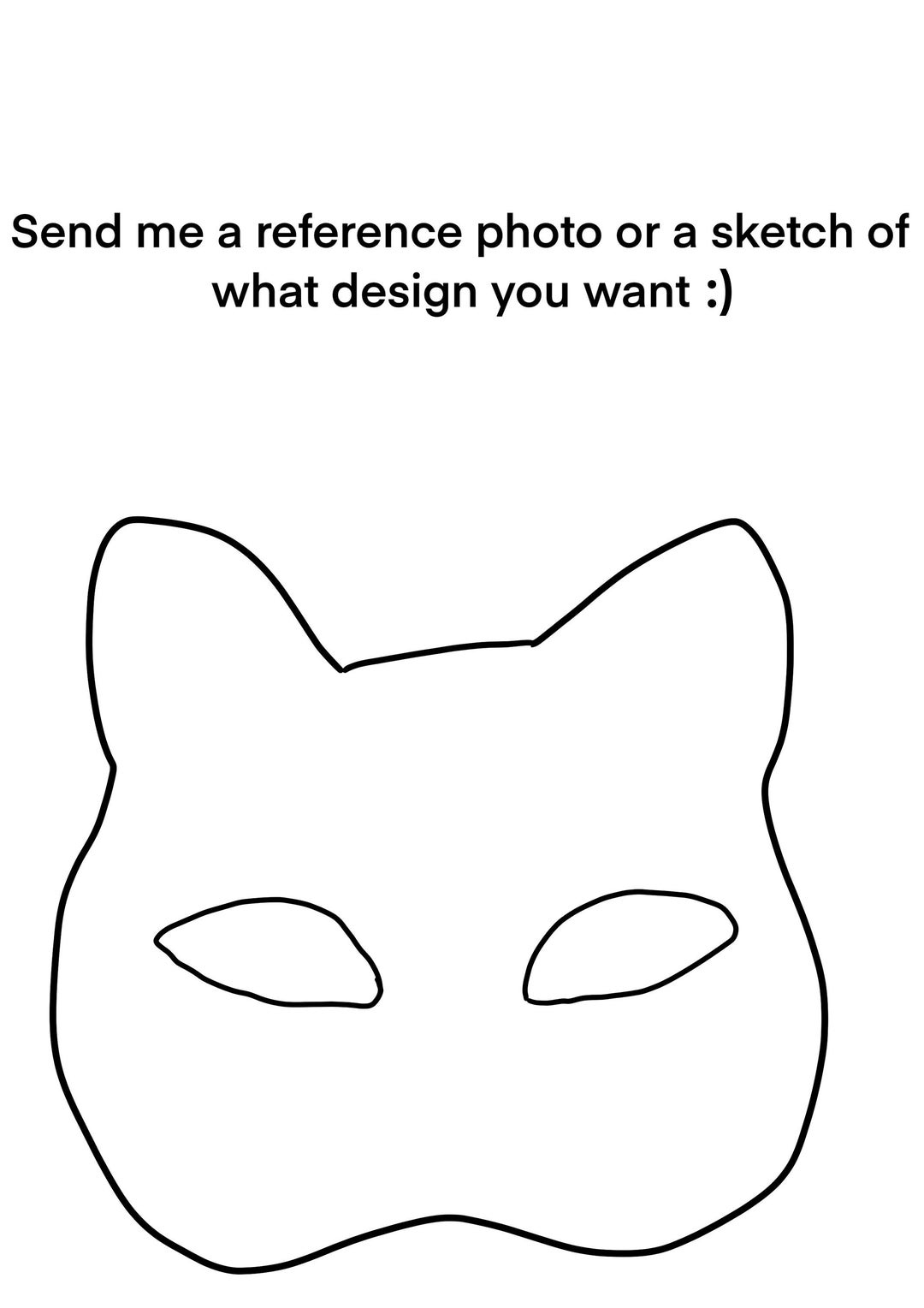 DO NOT BUY Custom Therian Cat/fox Mask Commissions Read Description. - Etsy