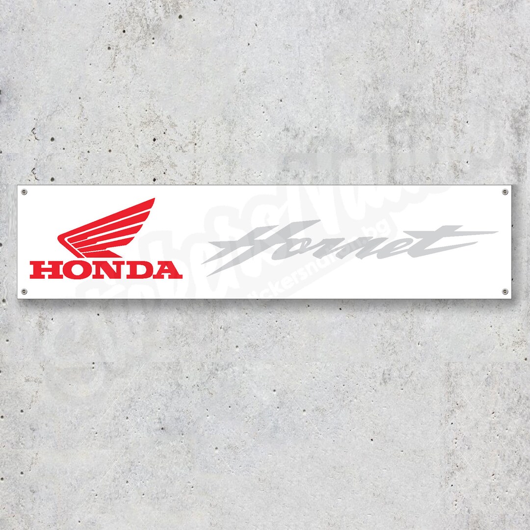 Honda Hornet Vinyl Banner Garage Sign Decoration Workspace - Etsy