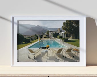 Slim Aarons Yacht Holiday Print Poster, Vintage Print, Photography ...