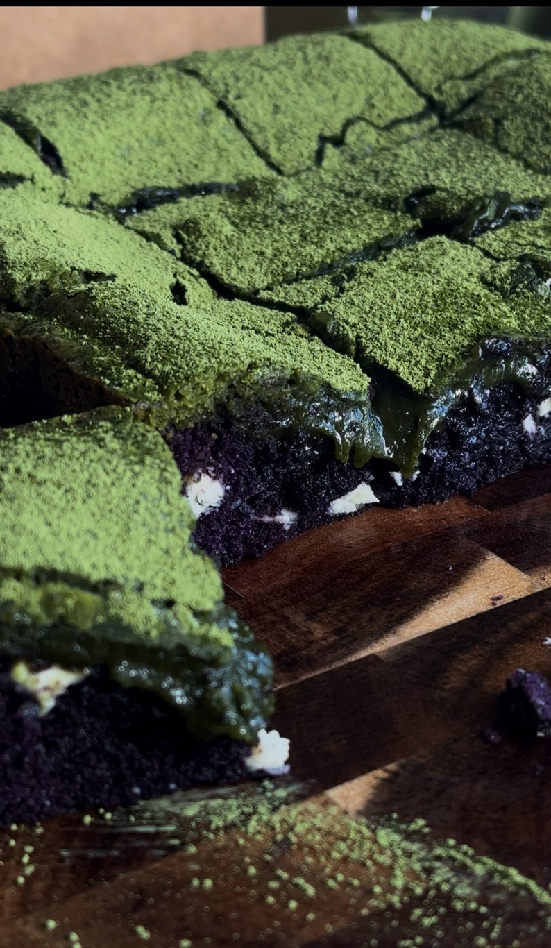 Matcha Ube Brookies 抹茶宇部ブルッキー - Etsy