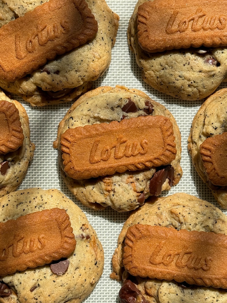 Biscoff Earl Grey Chocolate Chip Cookies ビスコフ アールグレイ チョコチップクッキー - Etsy
