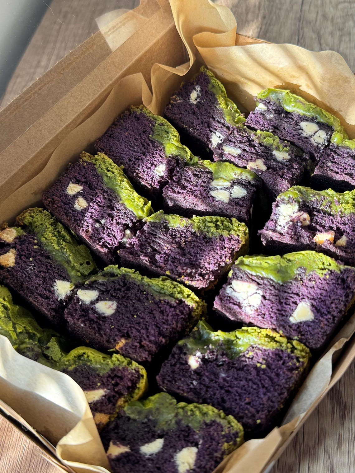 Matcha Ube Brookies 抹茶宇部ブルッキー - Etsy