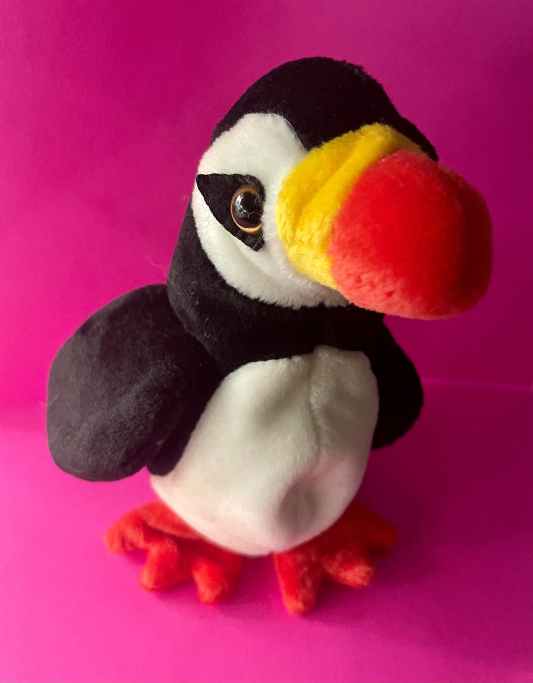 MINT Super Rare TY Puffer Puffin Beanie Baby With Errors and Tag Stamp ...