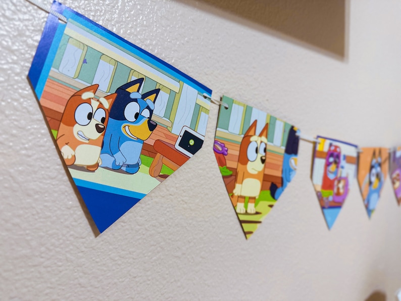 Bluey Banner - Etsy