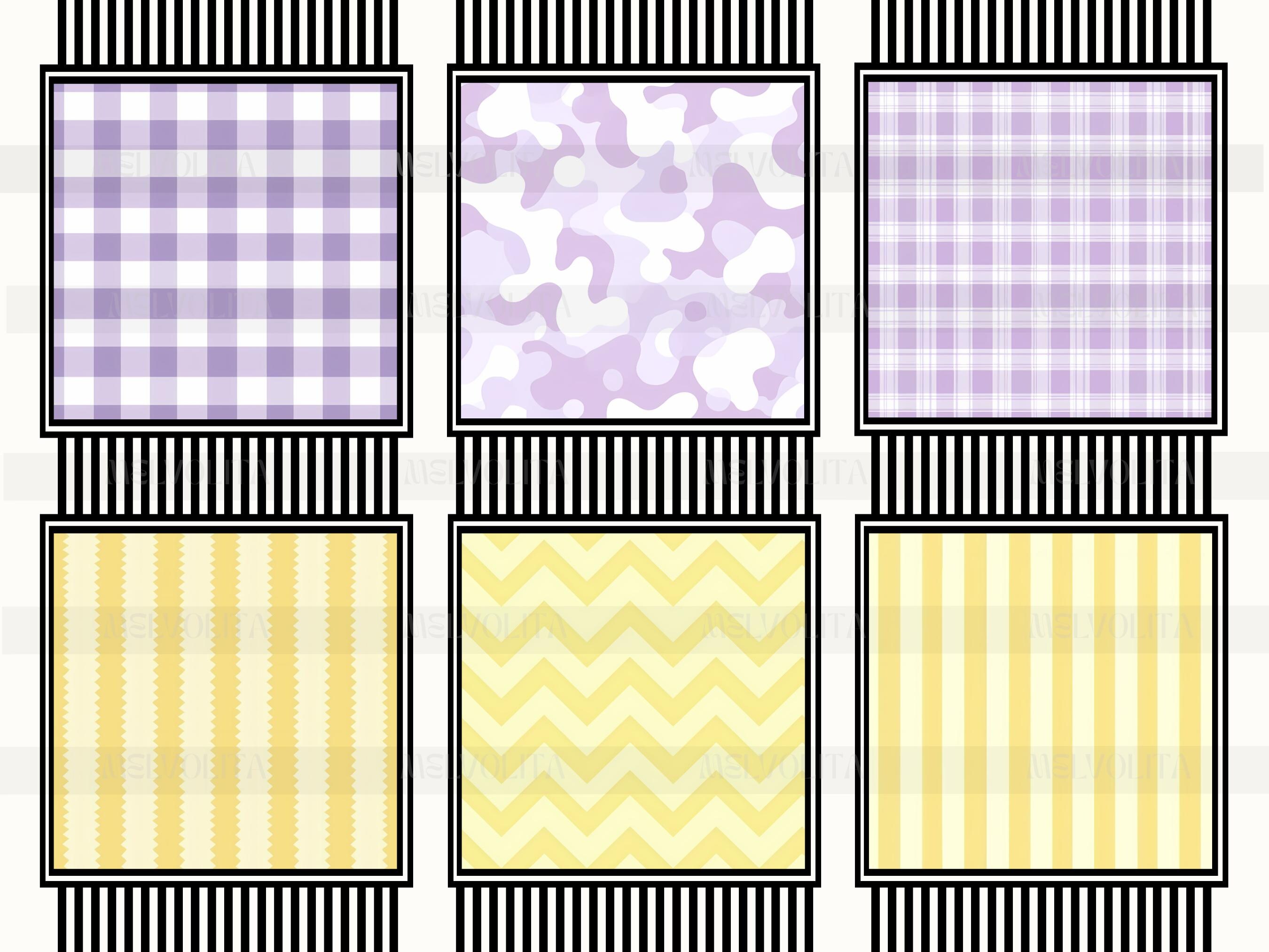 Pastel Digital Paper Set, Seamless Pattern, Pastel Patterns, Printable ...