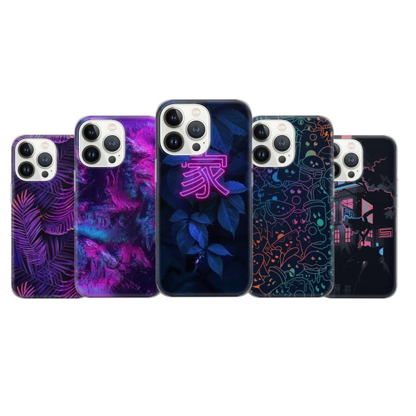 Neon iPhone Case - Etsy