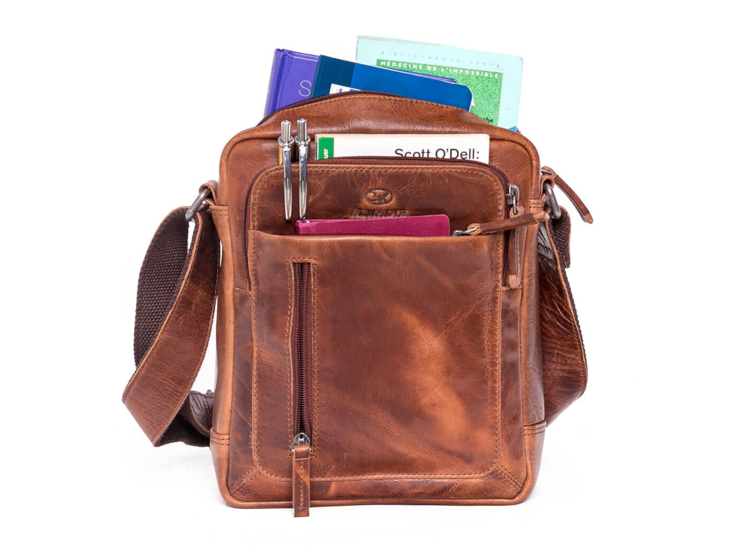 Men Leather Crossbody Bag Shoulder Bag for Men Luxury Shoulder Bag Gift ...