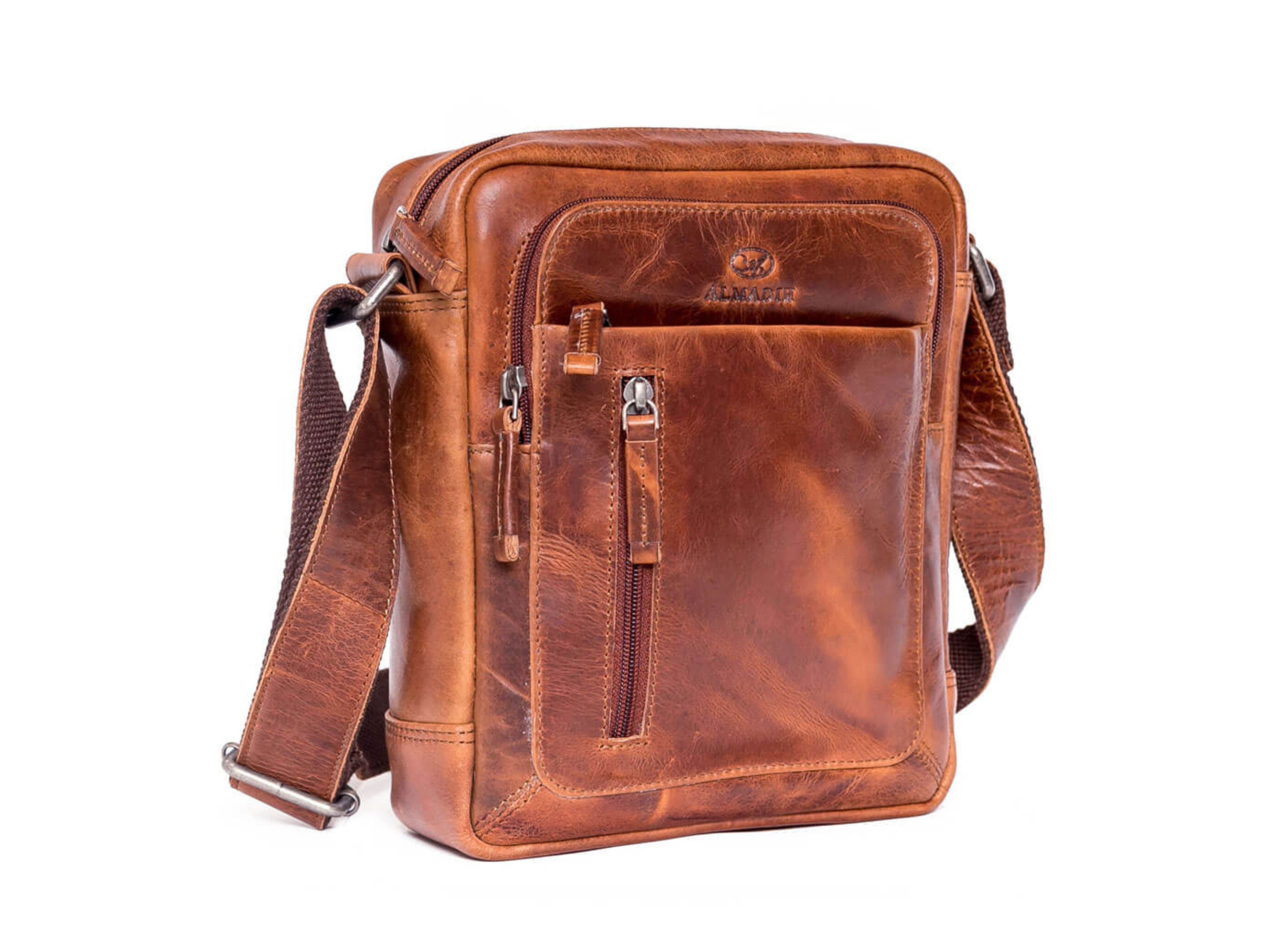 Men Leather Crossbody Bag Shoulder Bag for Men Luxury Shoulder Bag Gift ...