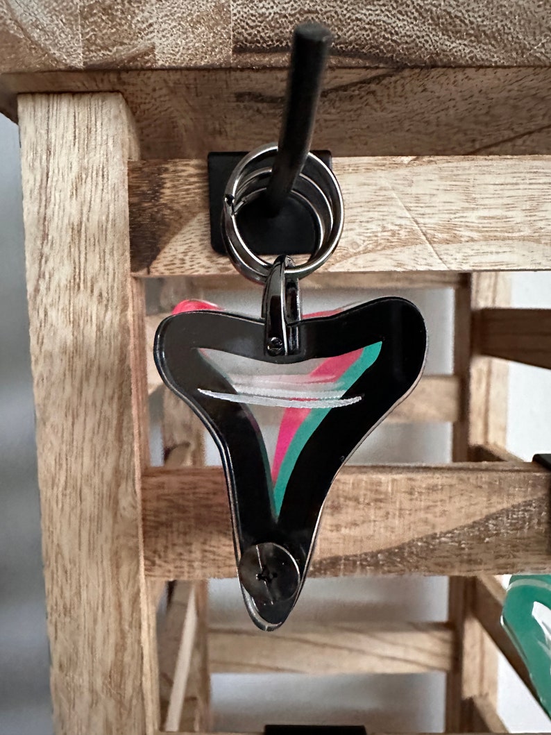 Shark Tooth Keychain - Etsy
