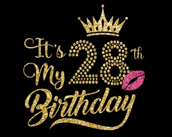 It's My 31 Birthday Shirt SVG, My 31st Birthday SVG, 31 Birthday Girl ...